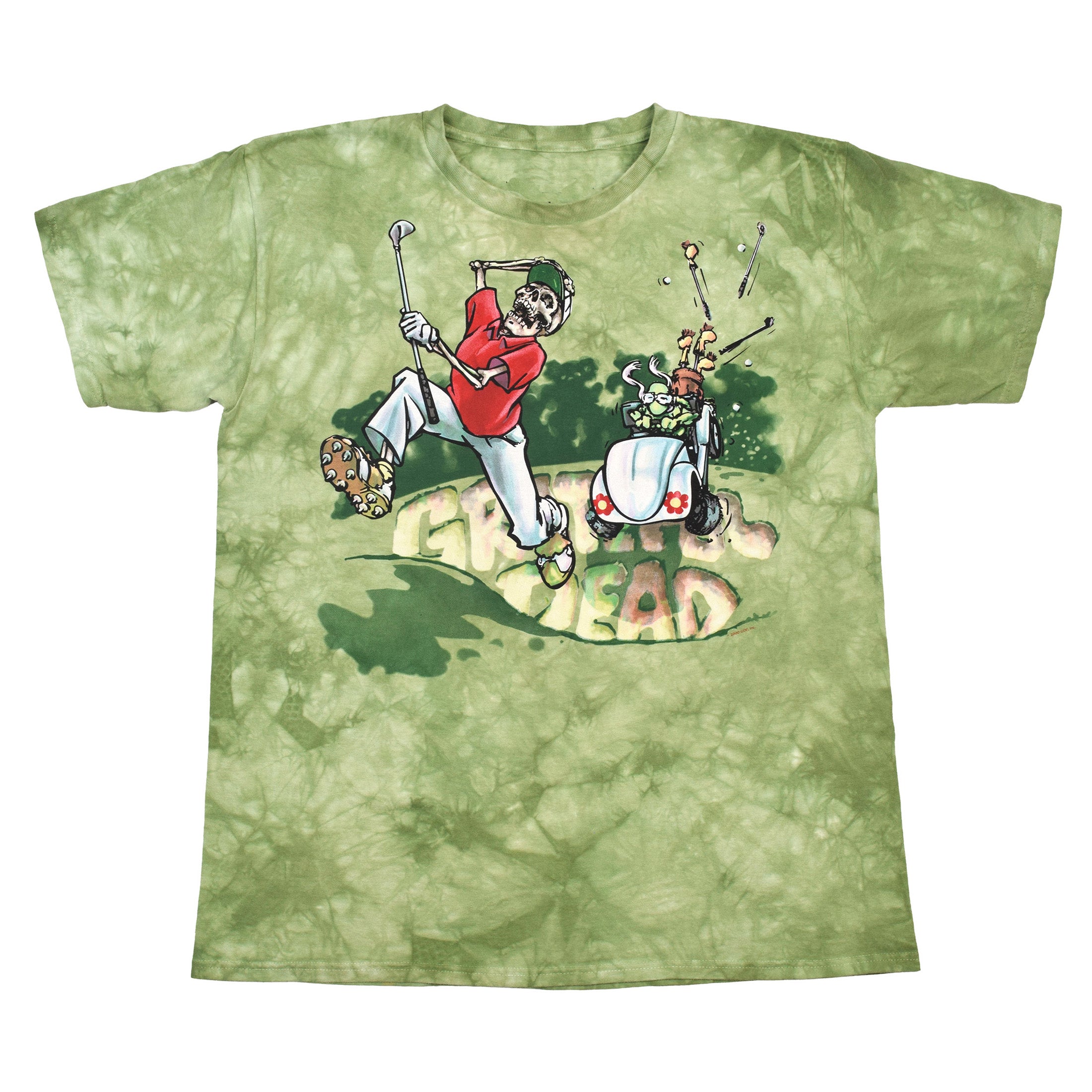 Grateful Dead Golf Tie Dye T Shirt – Hippie Shop