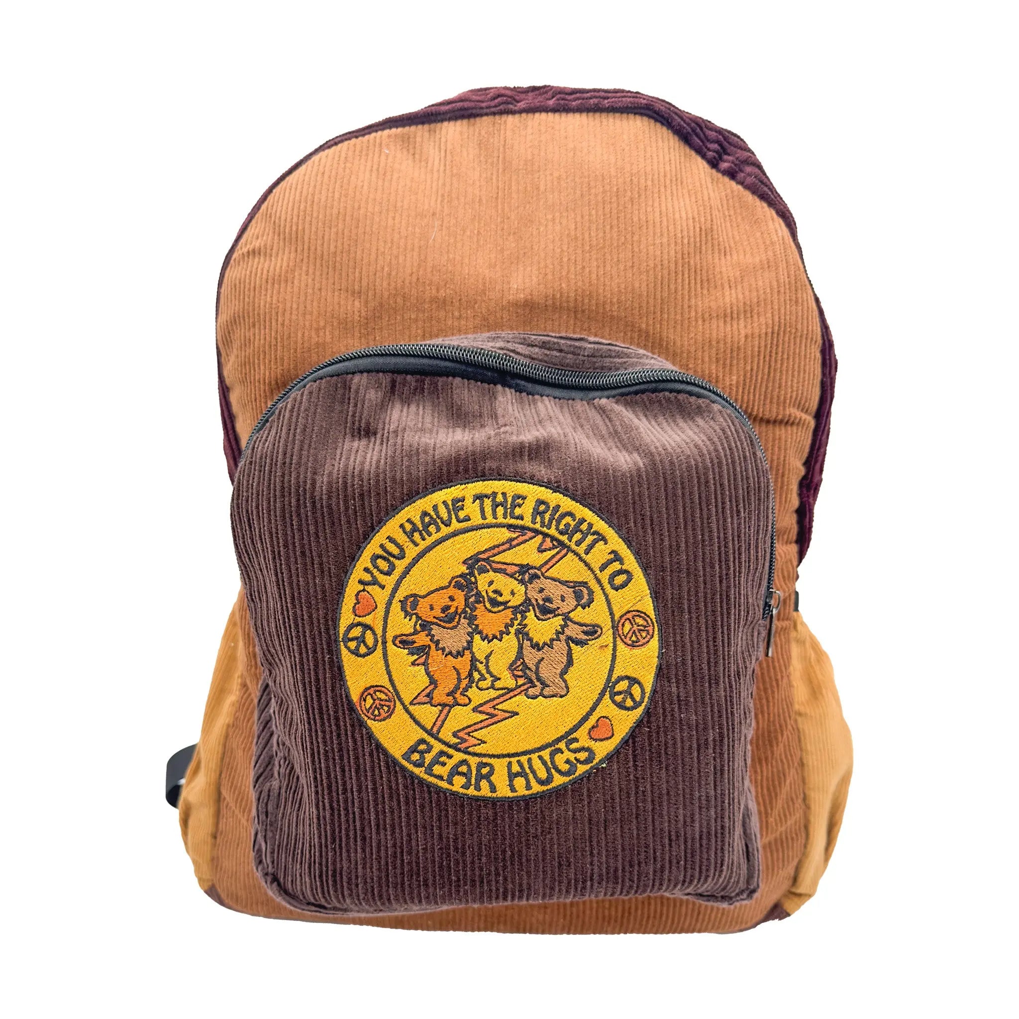 Grateful Dead Dancing Bear Hugs Corduroy Backpack – Hippie Shop