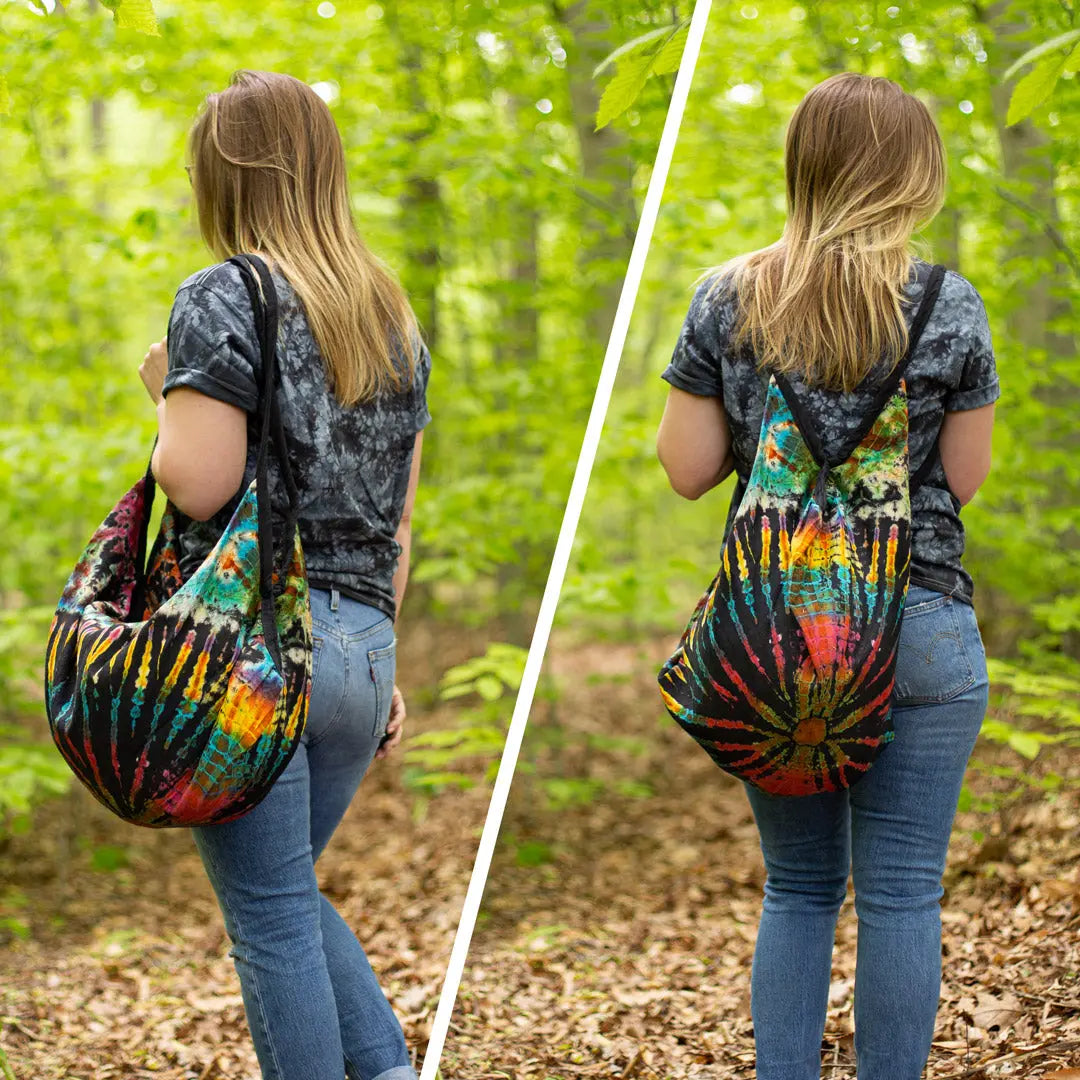 Andromeda Tie Dye Convertible Shoulder Bag – Hippie Shop